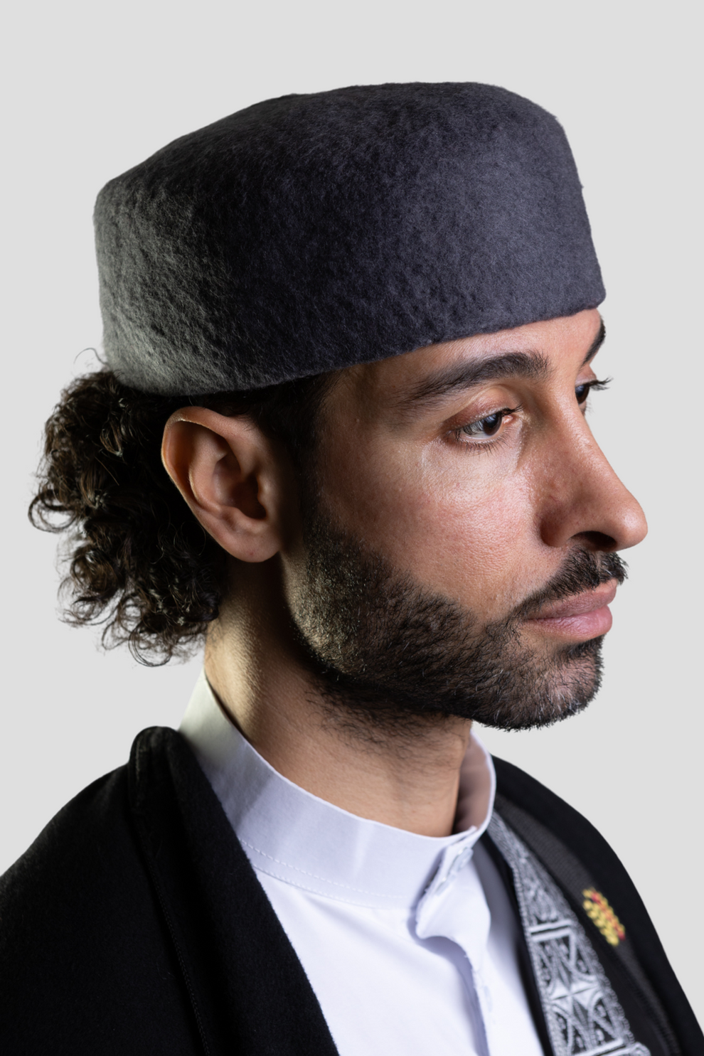 Chéchia Tunisienne Noire – Ziri Couture